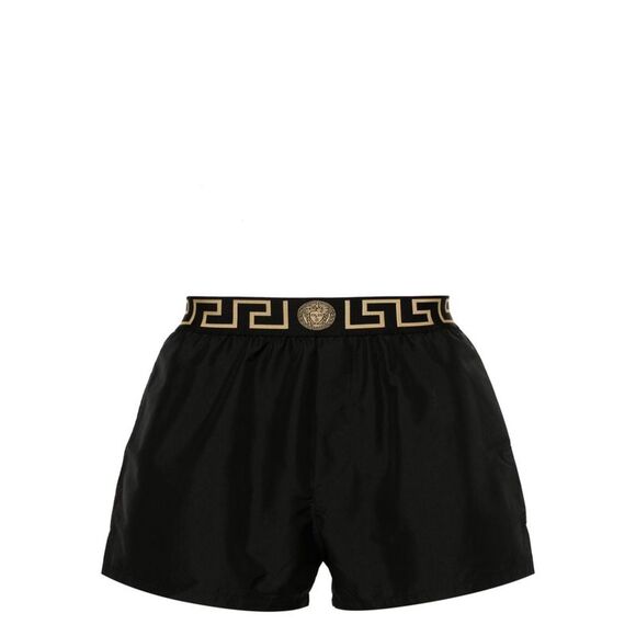 Versace | Swim | Versace Mens Greca Border Swim Shorts In Black | Poshmark